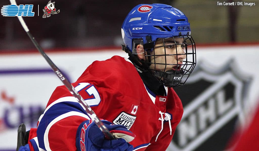 St. Catharines hockey player the OHL Academic Player of the Month ...